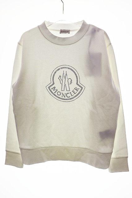 【中古】モンクレール MONCLER 23AW LOGO EMBELLISHED SWEATSHIRT XS I20938G00053 ロゴ スウェット ☆AA★●■241209