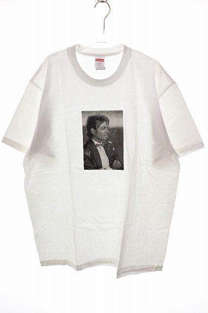 【中古】シュプリーム SUPREME 17SS MICHAEL JACKSON TEE WHITE XL マイケル ジャクソン Tシャツ 半袖 ☆AA★250311