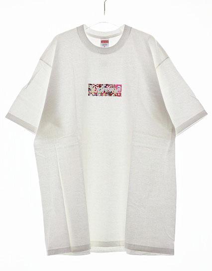 【中古】シュプリーム SUPREME × TAKASHI MURAKAMI 20SS RELIEF BOX LOGO TEE ボックスロゴ Tシャツ ☆AA★ 250118
