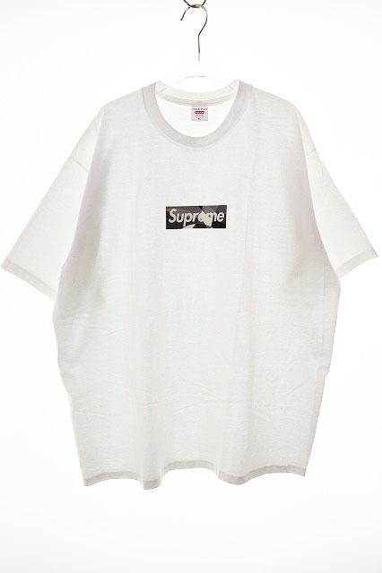 【中古】シュプリーム SUPREME 21SS EMILIO PUCCI BOX LOGO TEE WHITE XL エミリオ プッチ ボックス ☆AA★250308