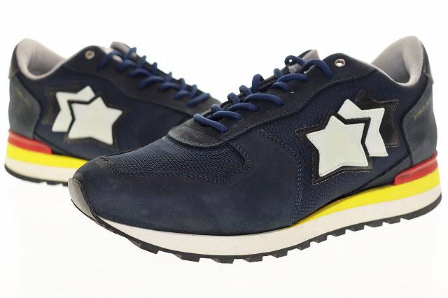 【中古】アトランティックスターズ Atlantic Stars NUMERO ANTARES VIBRAM NAVY SIZE 43 1083-431 ●▲■250413