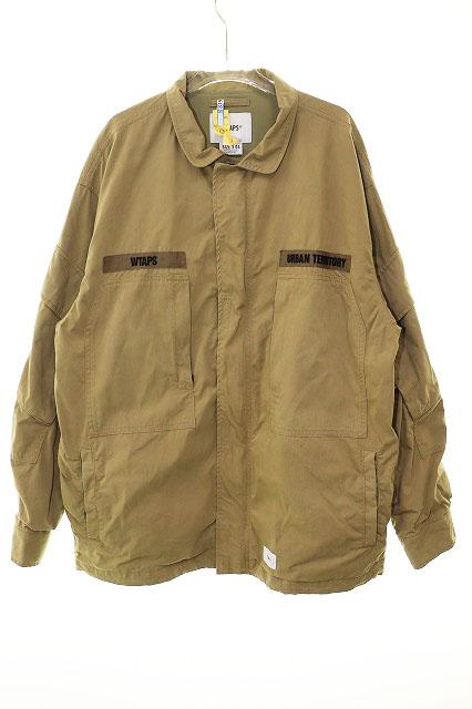 【中古】ダブルタップス WTAPS 21SS D90 JACKET NYCO.TUSSAH 211WVDT-JKM01 SIZE 04 フィールド ジャケット 250415