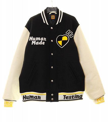 【中古】ヒューマンメイド HUMAN MADE × ASAP ROCKY TESTING VARSITY JACKET バーシティ ジャケット ☆AA★ ■250219