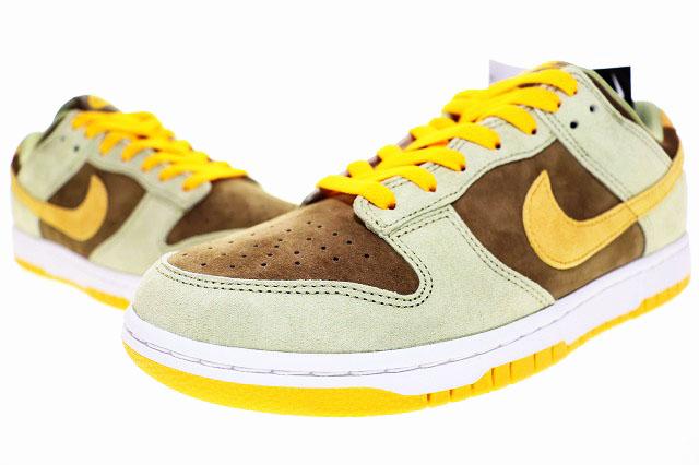 【中古】ナイキ NIKE DUNK LOW SE DUSTY OLIVE 2024 26.5cm DH5360-300 ダンク ロー ダスティ オリーブ ▲■250411
