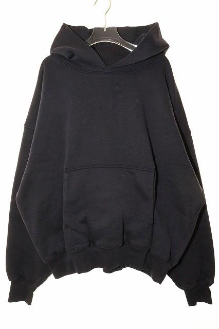 【中古】YEEZY GAP ENGINEERED BY BALENCIAGA DOUBLE LAYER P HOODIE NAVY XL 701377-08 ☆AA★250419