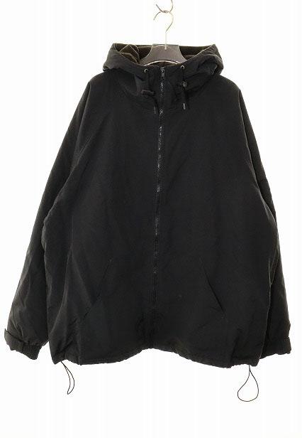 【中古】TRI MOUNTAIN × KOTI CONQUEROR NYLON HOODED JACKET XL BLACK ナイロン ジャケット 250404