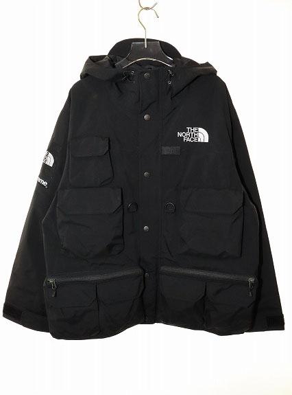 【中古】シュプリーム SUPREME × THE NORTH FACE 20SS CARGO JACKET BLACK M NP02001I ノースフェイス ☆AA★250331