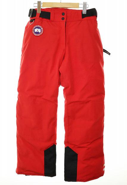 【中古】カナダグース   ARCTIC PROGRAM TUNDRA PANTS RED XS 4810L タンドラ パンツ ☆AA★●250823