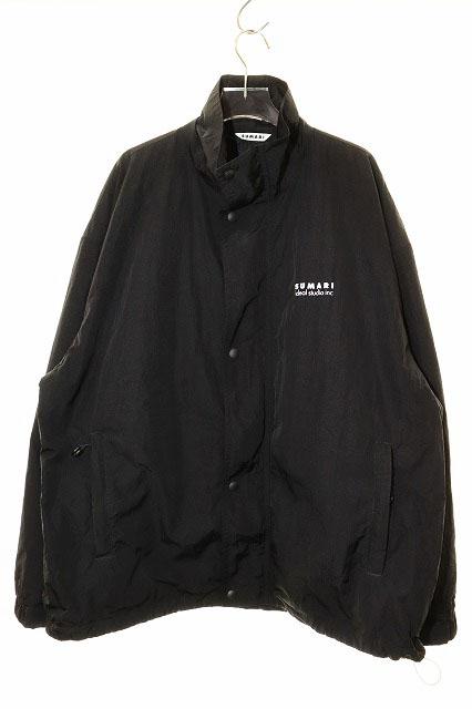 【中古】SUMARI STAND COLLER SHELL JACKET BLACK SIZE 2 スマリ スタンド カラー シェル ジャケット ナイロン 250328