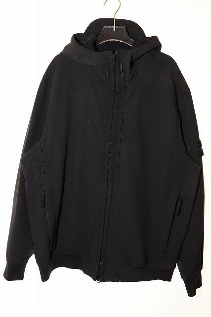 【中古】ストーンアイランド STONE  SOFT SHELL R E DYE TECHNOLOGY IN RECYCLED POLYESTER XXL ☆AA★250407