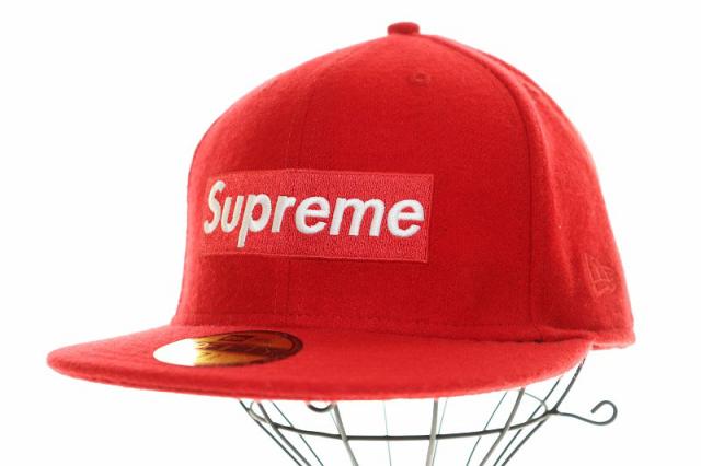 【中古】シュプリーム SUPREME × NEW ERA 10AW WOOLRICH BOX LOGO CAP ニューエラ キャップ ☆AA★▲ 250516