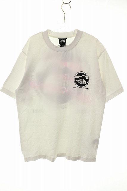 【中古】ザノースフェイス THE NORTH FACE 21SS INVINCIBLE HALF DOME GRAPHIC TEE WHITE M 250521