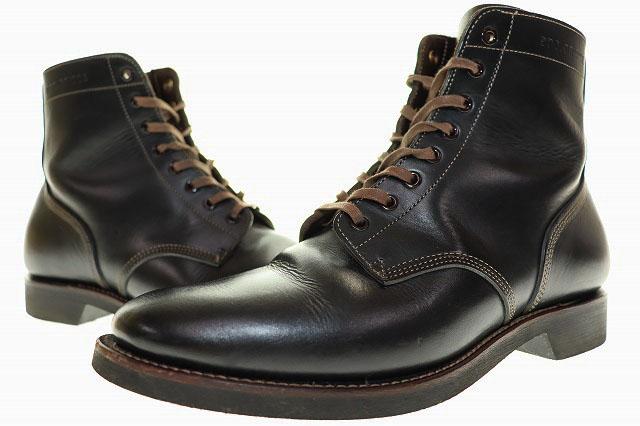 【中古】BROTHER BRIDGE ESCAPE ?U VACHETTA BUCKET BLACK COW US10 エスケープ オットチェント レザー ●250519