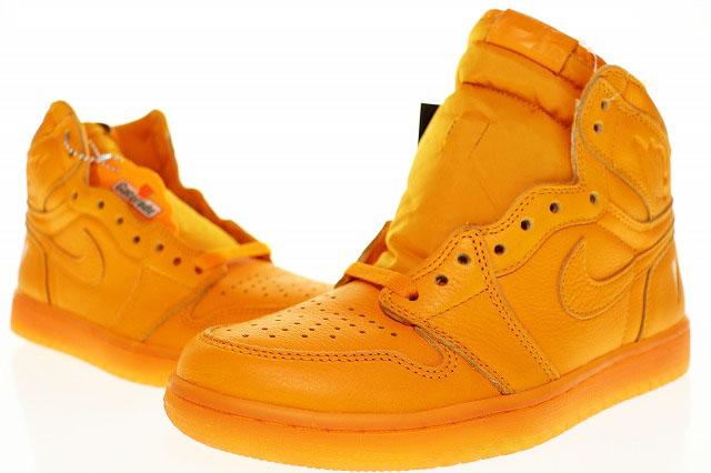 【中古】ナイキ NIKE × GATORADE AIR JORDAN 1 RETRO HIGH OG G8RD ORANGE PEEL 25cm AJ5997-880 AJ1 ▲■250518