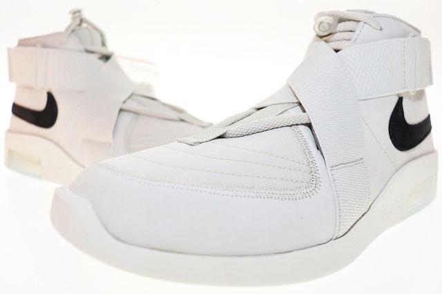 【中古】ナイキ NIKE AIR × FEAR OF GOD 1 RAID LIGHT BONE 28.5cm AT8087-001 ☆AA★▲■250611
