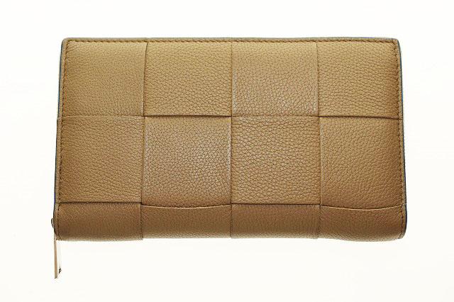 【中古】ボッテガヴェネタ BOTTEGA VENETA マキシ イントレ カセット ジップアラウンド ウォレット ☆AA★▲■ 250620