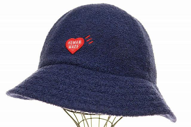 【中古】ヒューマンメイド HUMAN MADE 22SS KNIT ROUND BUCKET HAT ニット ラウンド バケット ハット ☆AA★▲250726