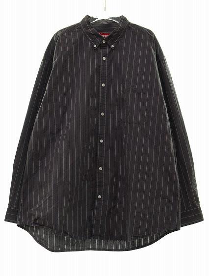 【中古】シュプリーム SUPREME 24AW LOOSE FIT STRIPE SHIRT XL ルーズ フィット ストライプ シャツ ☆AA★ 250621
