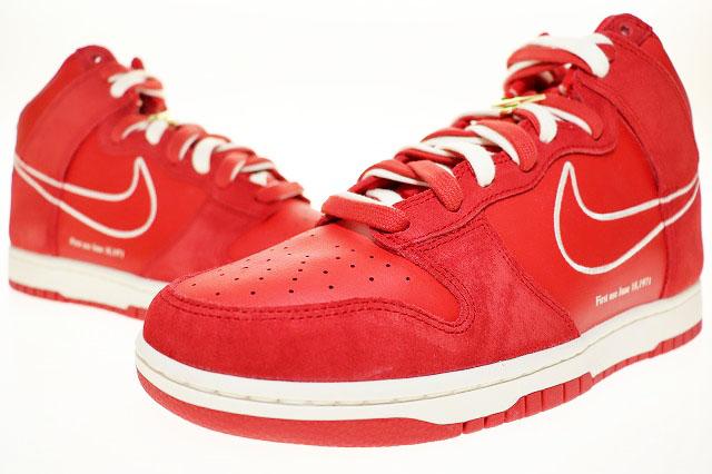 【中古】ナイキ NIKE DUNK HIGH SE FIRST USE UNIVERSITY RED 28.5cm DH0960-600 ダンク ハイ ▲■250611