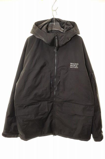 【中古】ワコマリア WACKO MARIA × NANGA MOUNTAIN PARKA BLACK M 25SS-WMONA01 ナンガ ☆AA★■250708