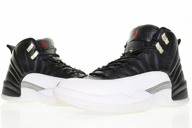 【中古】ナイキ NIKE AIR JORDAN 12 BLACK 27cm CT8013-006 AJ12 エア ジョーダン 12 ブラック ▲■ 250617