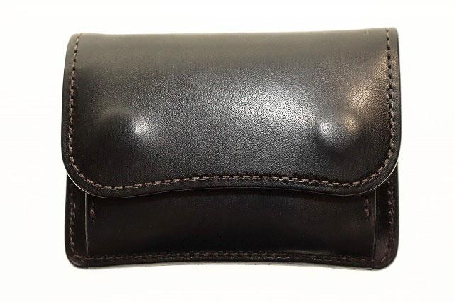 【中古】ワイルドスワンズ WILDSWANS TONGUE タング ケース 牛革 小銭入れ レザー ブラック ●▲■250622