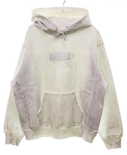 【中古】シュプリーム SUPREME MM6 MAISON MARGIELA 24SS FOIL BOX LOGO HOODED SWEAT SHIRT メゾン マルジェラ