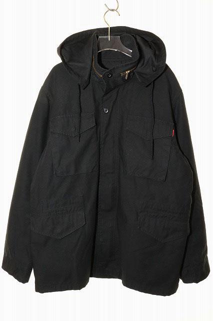 【中古】シュプリーム SUPREME × JEAN MICHEL BASQUIAT 13AW M-65 JACKET BLACK XL ☆AA★250805