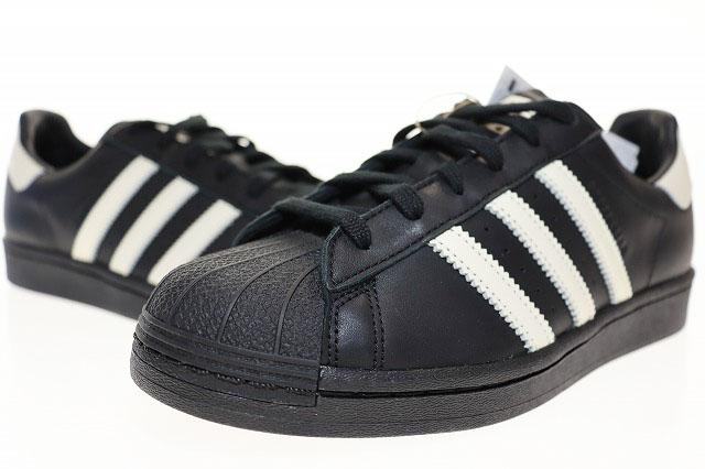 【中古】アディダス adidas × AVAVAV SUPERFINGER SUPERSTAR BLACK 24cm JP7141 アヴァヴァヴ ▲■250830