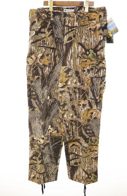 【中古】コロンビア Columbia リアルツリー カーゴ パンツ サイズ36 カモ柄 ダブルニー ワイド 総柄 ☆AA★■251003