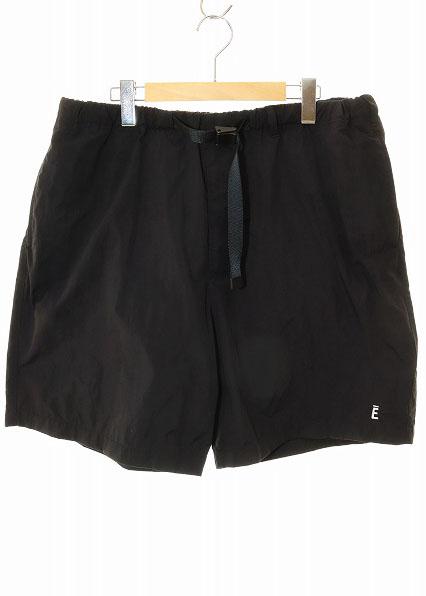 【中古】ザエンノイプロフェッショナル The ennoy Professional 24SS NYLON EASY SHORTS BLACK XL 250813