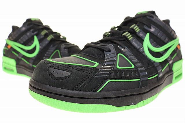 【中古】ナイキ NIKE × OFFWHITE AIR RUBBER DUNK BLACK 29cm オフホワイト エア ラバー ダンク ☆AA★▲■250914