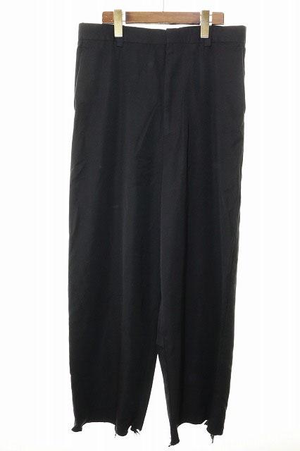 【中古】バレンシアガ BALENCIAGA テーパード スーツ スラックス パンツ Mサイズ 699005 TJT3 ブラック ☆AA★251001