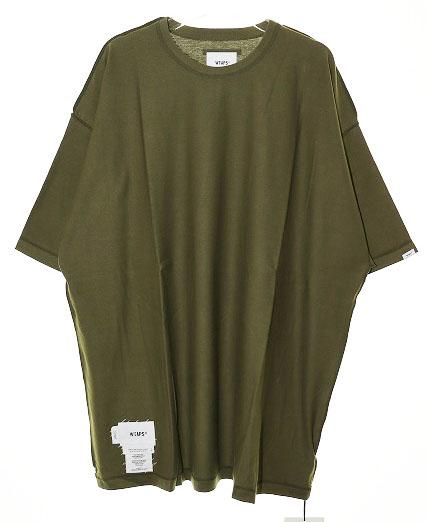 【中古】ダブルタップス WTAPS CROSS SS TEE OLIVE DRAB SIZE 04 221ATDT-CSM15 クロス 半袖 Tシャツ オリーブ ドラブ