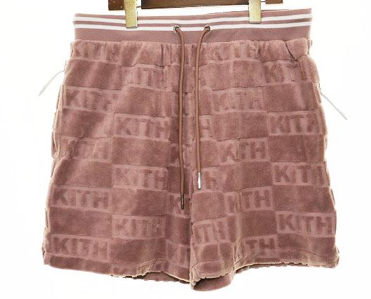 【中古】キスニューヨークシティ KITH NYC GRAHAM SHORT PINK M KHM060017 グラハム ショーツ ハーフ ショート パンツ
