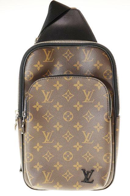 【中古】ルイヴィトン LOUIS VUITTON アヴェニュー スリングバッグ モノグラム マカサー M46327 ☆AA★▲■251003