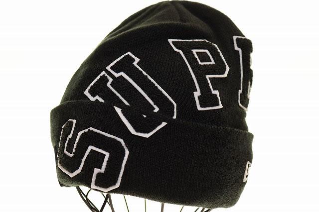 【中古】シュプリーム SUPREME 21AW NY NEW ERA BOX LOGO BEANIE BLACK ニューエラ ヤンキース ☆AA★▲■251001