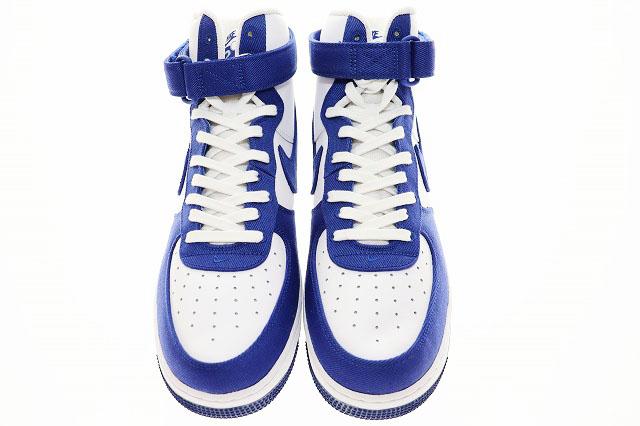 【中古】ナイキ NIKE AIR FORCE 1 HIGH LV8 EMB DODGERS 28.5cm DC8168-100 エア フォース ドジャース ▲■250908