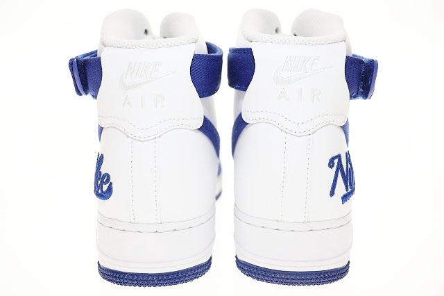 【中古】ナイキ NIKE AIR FORCE 1 HIGH LV8 EMB DODGERS 28.5cm DC8168-100 エア フォース ドジャース ▲■250908