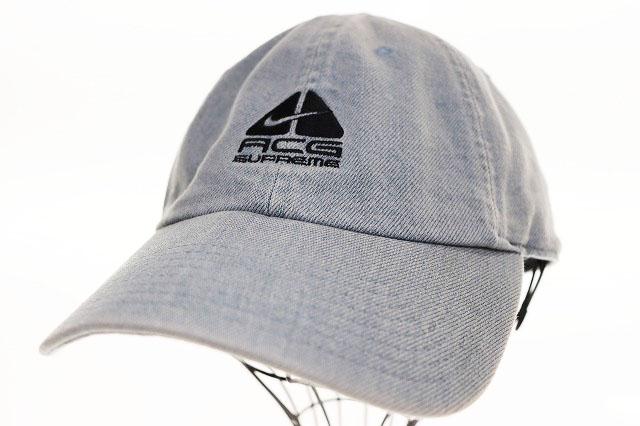 【中古】シュプリーム SUPREME × NIKE ACG 22AW DENIM 6-PANEL CAP DQ7832-469 ナイキ エーシージー ☆AA★▲251010