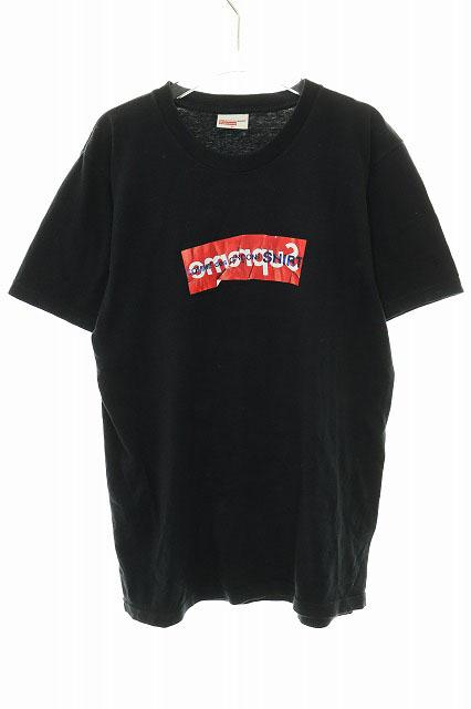 【中古】シュプリーム SUPREME × COMME des GARCONS SHIRT 17SS BOX LOGO TEE BLACK M ☆AA★251010