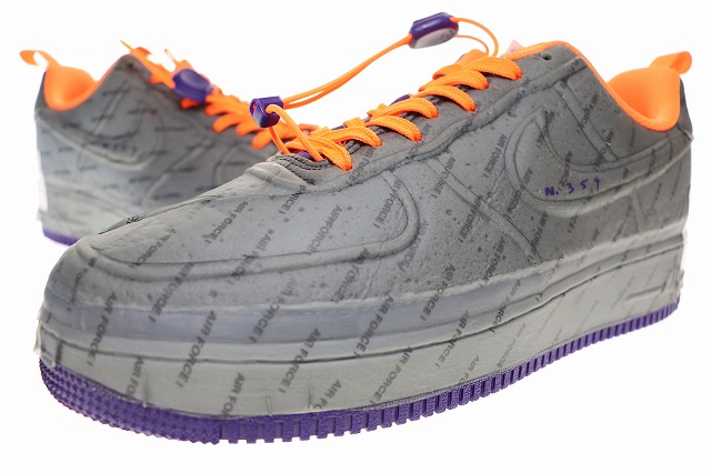 【中古】ナイキ NIKE AIR FORCE 1 EXPERIMENTAL SMOKE GREY 28cm エア フォース エクスぺリメンタル ▲■251006