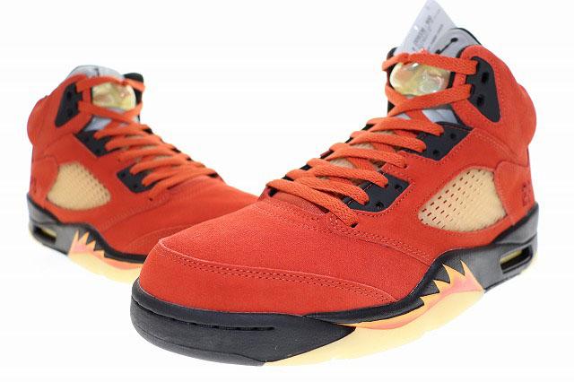 【中古】ナイキ NIKE WMNS AIR JORDAN 5 RETRO DUNK ON MARS 2023 29cm DD9336-800 AJ5 ▲■250919