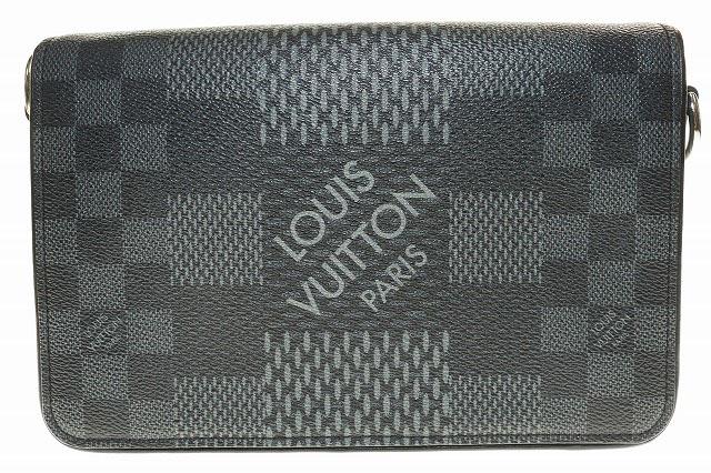 【中古】ルイヴィトン LOUIS VUITTON ステュディオ・メッセンジャー ダミエグラフィット 3D ☆AA★●▲■251106