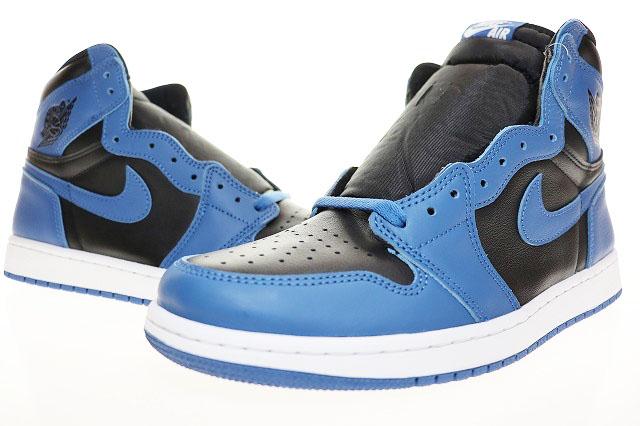 【中古】ナイキ NIKE AIR JORDAN 1 RETRO HIGH OG DARK MARINA BLUE 28cm エア ジョーダン レトロ ▲■250922