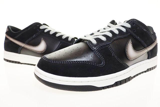 【中古】ナイキ NIKE DUNK LOW RETRO NAS BRUSH BLACK 29cm FD6923-001 ダンク ロー レトロ ナズ ブラシ ▲■250926