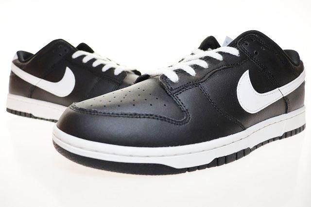 【中古】ナイキ NIKE DUNK LOW RETRO BLACK PANDA 29cm DV0831-002 ダンク ロー レトロ ブラック パンダ ▲■250925