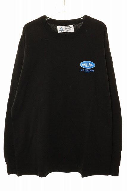 【中古】チャレンジャー CHALLENGER 25SS ROSE BANDANA TEE BLACK L ローズ バンダナ ロンT プリント 長袖 251001