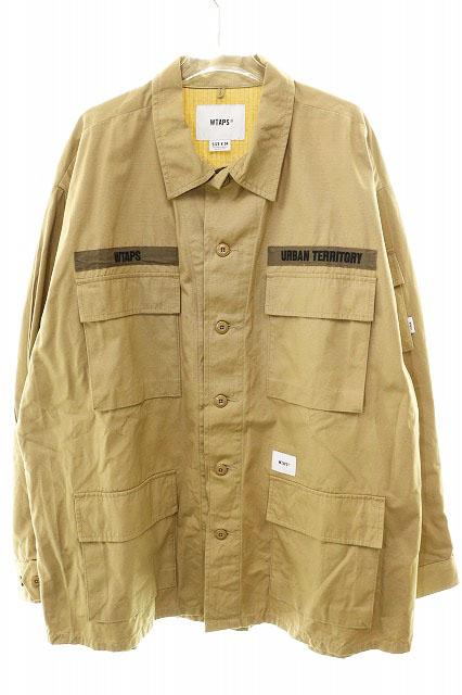 【中古】ダブルタップス WTAPS 21SS JUNGLE 02 LS COTTON RIPSTOP 04 211WVDT-SHM03 ジャングル ☆AA★251106