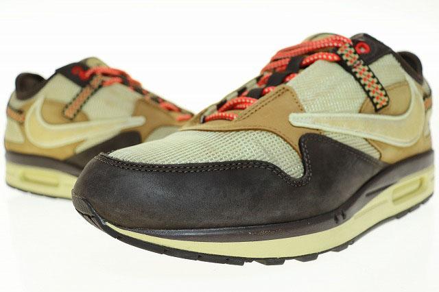 【中古】ナイキ NIKE × TRAVIS SCOTT AIR MAX 1 CACTUS JACK BAROQUE BROWN 29cm DO9392-200 ▲■251123